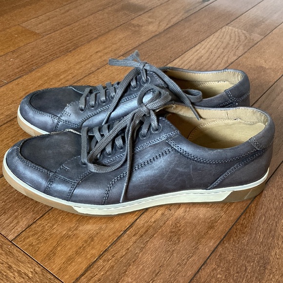 Cole Haan | Shoes | Cole Haan Gray Leather Sneaker 85 | Poshmark